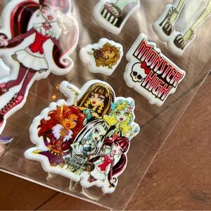 monster high | Toys | Monster High Puffy Stickers 6 Sheets 7 Ct | Poshmark
